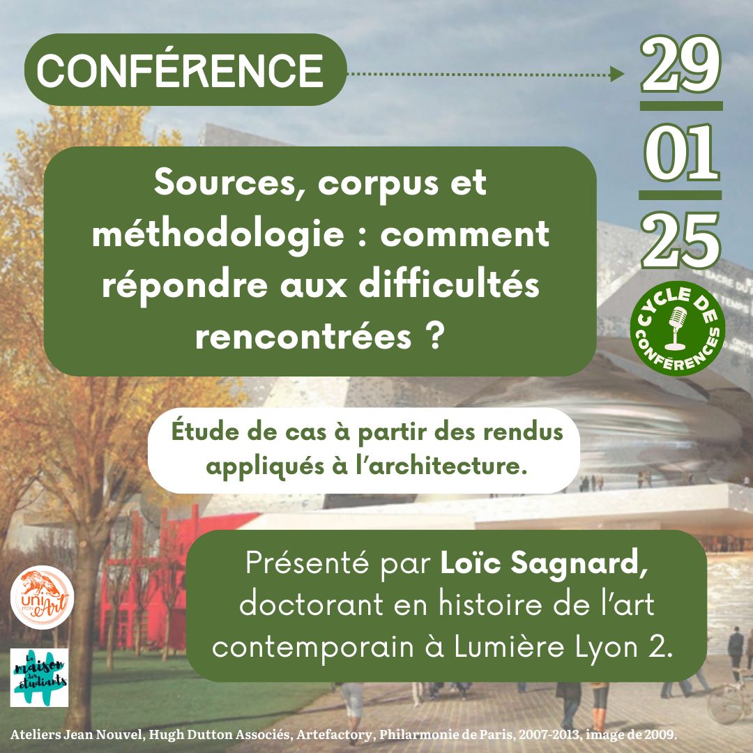 Conférence d'histoire de l'art - Lyon Campus